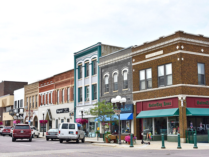 Guten tag, y'all! New Ulm's Glockenspiel is like a cuckoo clock that hit the gym – big, bold, and unapologetically Bavarian.