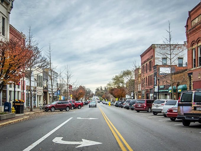 Books, brains, and beautiful architecture! Oberlin's downtown is a delightful mix of academic prowess and small-town charm. Don't forget your tweed jacket!