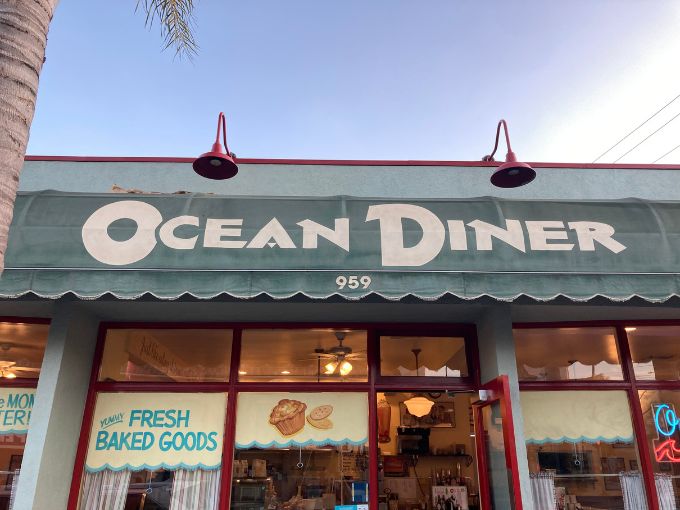 At Ocean Diner, the pancakes are as fluffy as the clouds over the Pacific. Just don't try to surf on your plate!