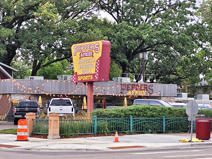 Backyard BBQ vibes meet gourmet burgers. It's the culinary equivalent of wearing a tuxedo t-shirt to a fancy dinner.