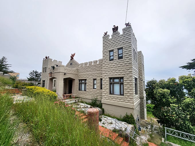 Perched above Pacifica, Sam's Castle stands guard. It's the ultimate "safe house" with a view to die for.