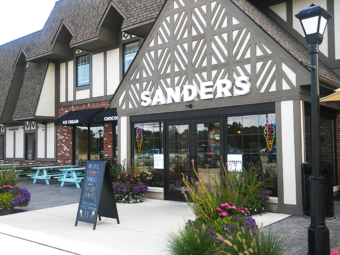 Quaint on the outside, wonderland on the inside. You'll half expect to see Hansel and Gretel munching on the walls!