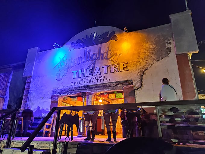 As the neon lights up, so does the magic! Starlight Theatre serves up a slice of vintage Texas with a side of starry-eyed wonder.