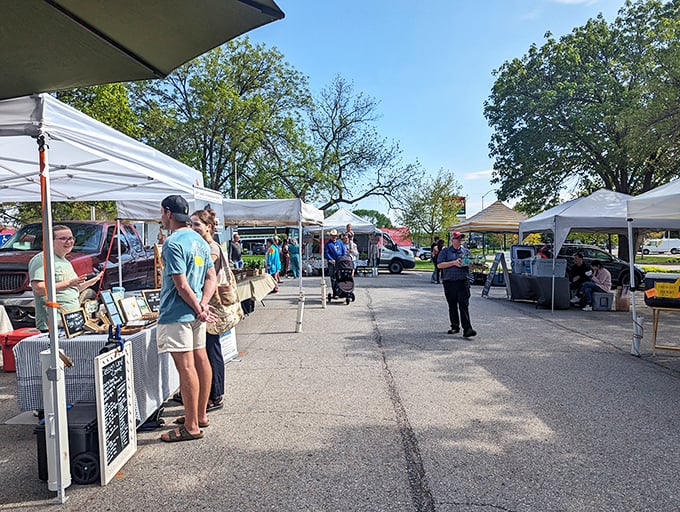 Kale and collectibles unite at College View! Who knew grocery shopping could be an treasure hunt in disguise?