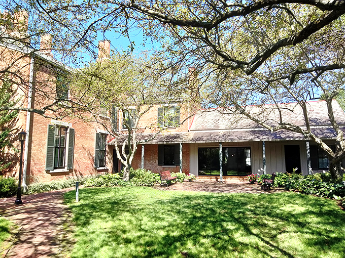 Gothic Revival meets Midwest hospitality at The Castle. Warning: May cause sudden urges to declare yourself King or Queen of Ohio.