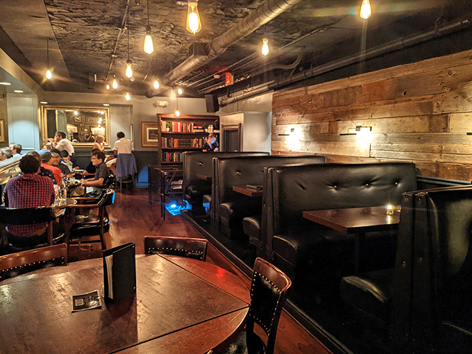 Basement? More like taste-ment! The Last Word's cozy confines are perfect for sipping, savoring, and solving the world's problems... one drink at a time.