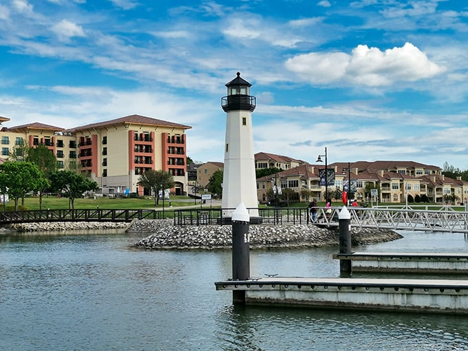 It's the beacon for shoppers and diners. Like a mall, but with better views and less risk of food court mishaps.