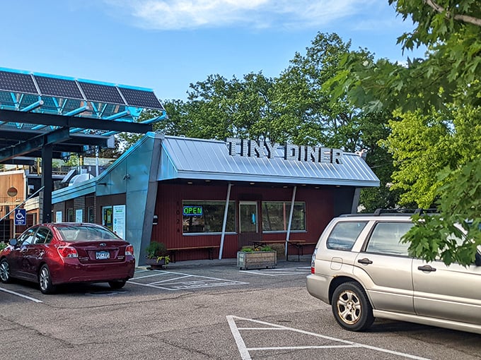Green eggs and ham? Not quite, but Tiny Diner's eco-friendly vibe is just as magical. Dr. Seuss would approve of this sustainable feast!
