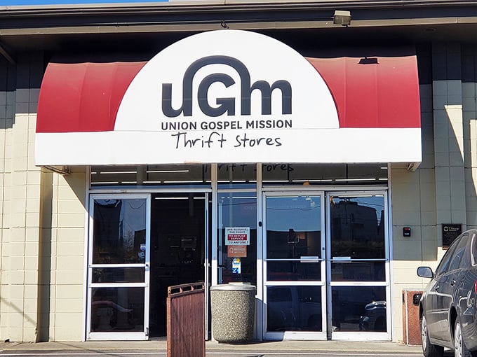 Don't let the modest exterior fool you. UGM Thrift is a TARDIS of treasures &ndash; bigger on the inside!