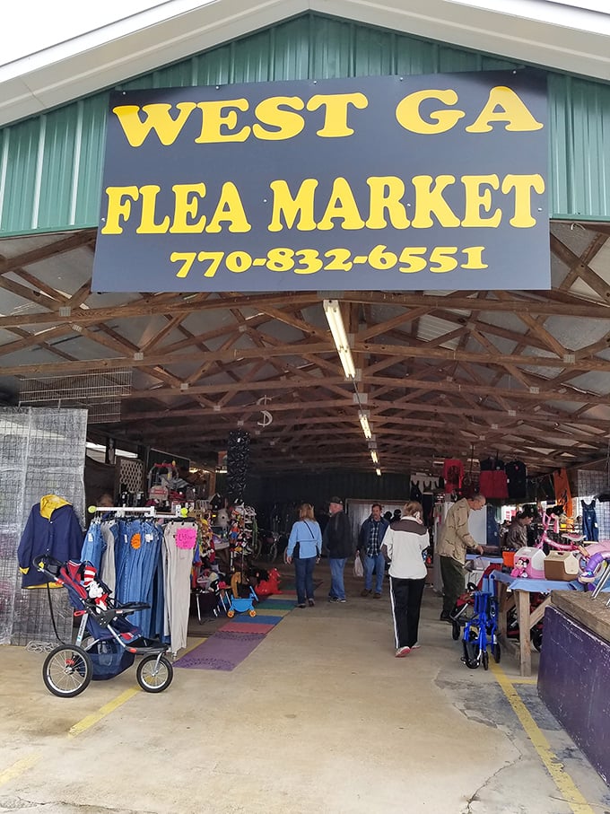Step into a world where every stall tells a story. West Georgia Flea Market: It's like "Antiques Roadshow" meets your eccentric uncle's garage.