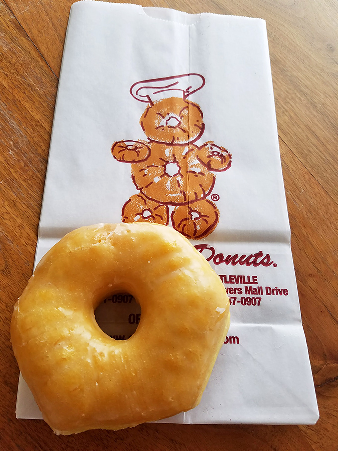 The best glazed donuts in town? More like the best in the galaxy! These golden rings could make Homer Simpson weep with joy.