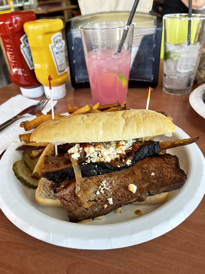 Cheesesteak that'll make Philly jealous! This sandwich is a flavor explosion that'll have you saying, "Holy cow, that's good!"