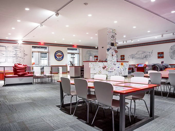 Gearheads, rejoice! This classroom on wheels is where automotive dreams come to life. Who said you can't learn while drooling?