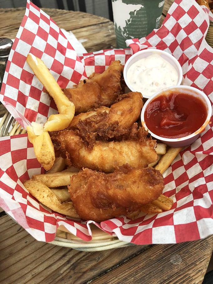 Fish so fresh and crispy, it's like the ocean and a deep fryer had a delicious love child.