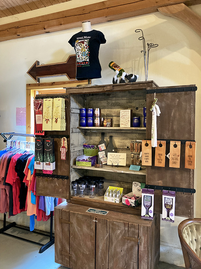 Souvenir central! This gift shop is a treasure trove of wine-themed goodies that'll make you the hero of your next dinner party.