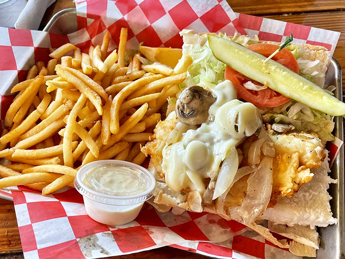 This isn't just a sandwich, it's a work of art. If Picasso made lunch, it might look (and taste) like this.