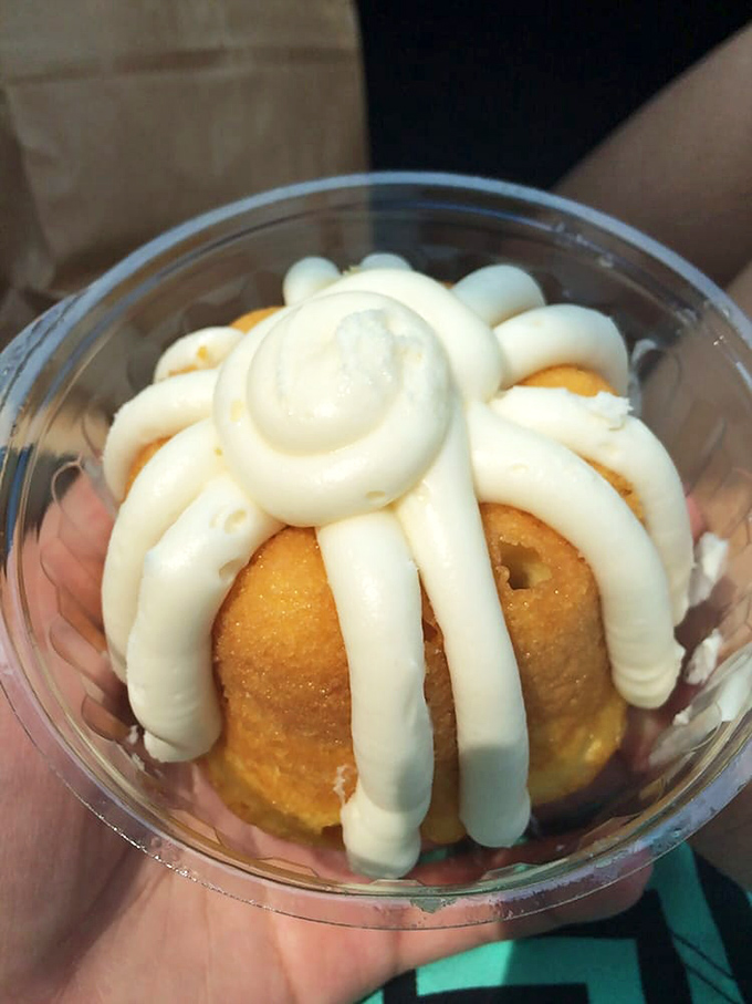 Size doesn't matter when it comes to joy! This petite bundt packs a flavor punch that could knock out a heavyweight.