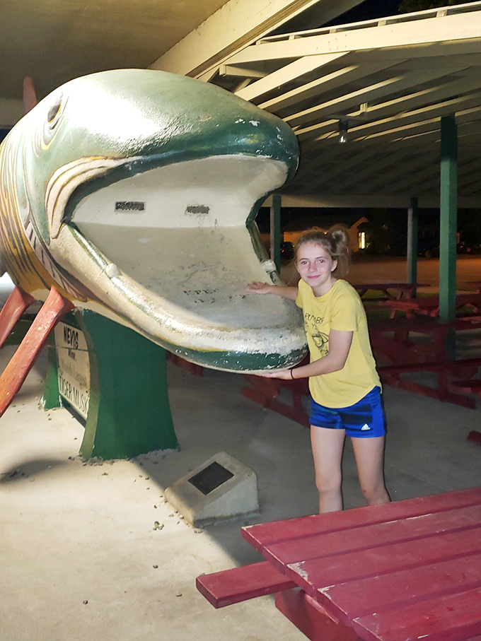Talk about up close and personal! This muskie's maw could swallow a Fargo-sized serving of hotdish whole.