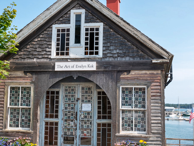 Step into Evelyn Kok's world, where art and coastal life collide. It's like someone bottled Stonington's essence and splashed it onto canvas.