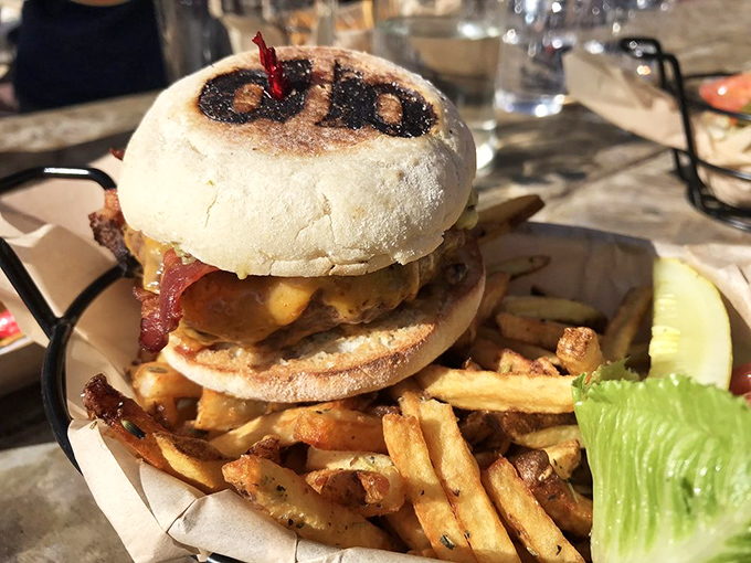 Bacon makes everything better! This cheese-draped, bacon-crowned burger is a flavor explosion waiting to happen. Napkins at the ready!