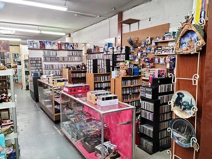 Cassettes and vinyl, oh my! Dust off your Walkman and prepare for a musical journey. Who needs Spotify when you've got these vintage tunes?