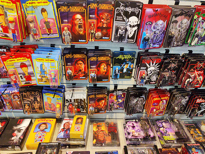 Holy action figures, Batman! This collection of character figurines is like Comic-Con in miniature.