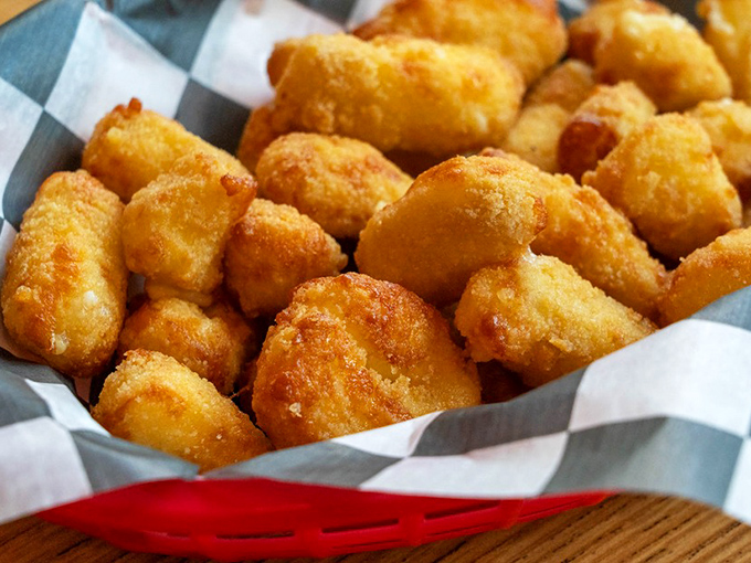 Nuggets of joy! These golden bites are like edible sunshine, perfect for dipping into your favorite sauce.