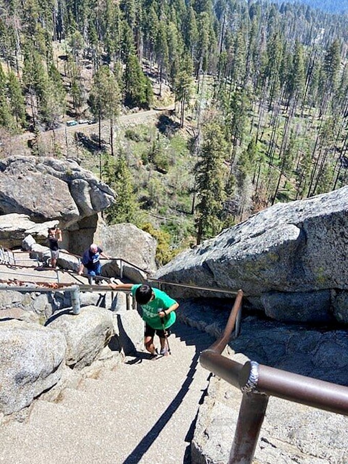 One small step for man, one giant leap for your Instagram feed. These climbers are living on the edge &ndash; literally!