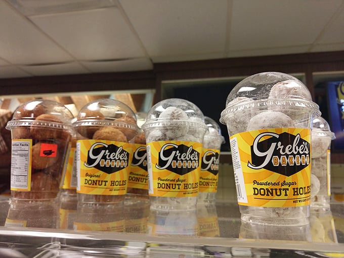 Donut holes or edible marbles? These bite-sized beauties are proof that good things come in small packages &ndash; and plastic cups!