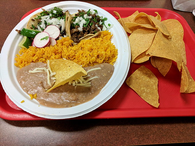 Who needs a pot of gold when you can have a plate of enchiladas? This rainbow of flavors is worth chasing any day.