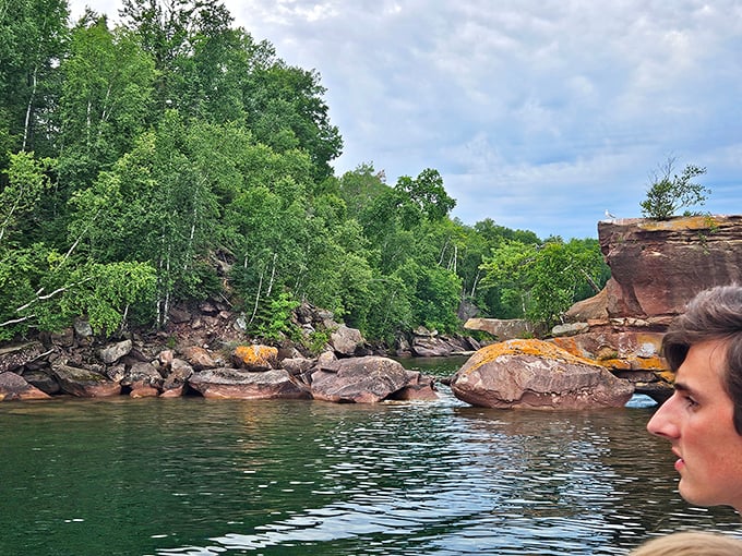 Crystal-clear waters that'd make a Caribbean beach jealous. Lake Superior's showing off again, and we can't blame her one bit.