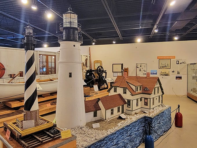 The Maine Lighthouse Museum: Illuminating maritime history one beacon at a time. It's like a greatest hits album of coastal navigation &ndash; every exhibit's a chart-topper!