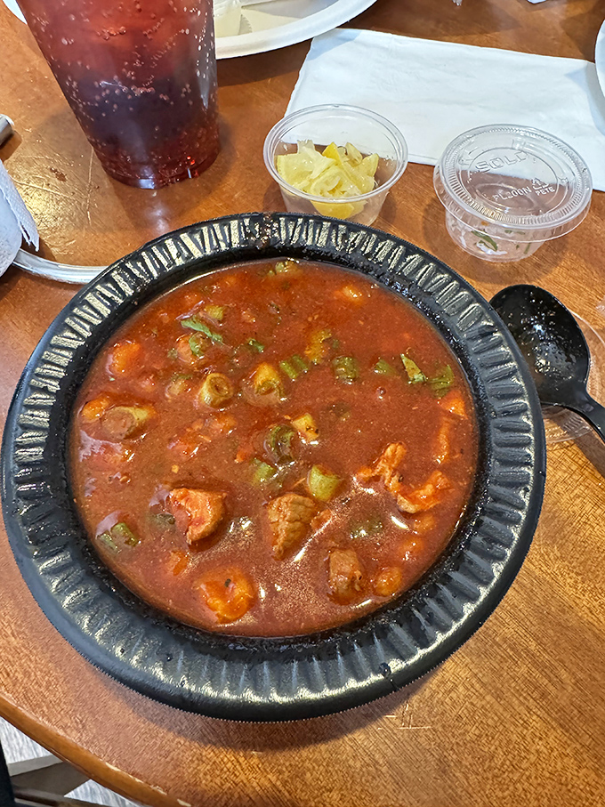 Menudo magic! This traditional soup is a flavor fiesta, promising to cure what ails you - or at least make your taste buds dance with joy.