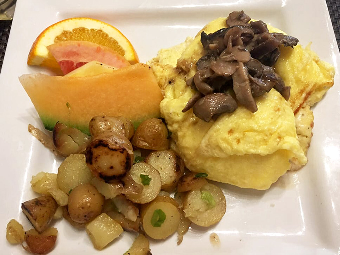 Mushroom lovers, rejoice! This scramble is what happens when fungi decide to throw a party on your plate.