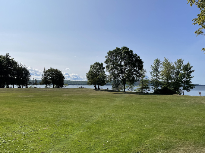 Room to roam: This open space is your canvas for relaxation. Whether you're a sun-worshipper or shade-seeker, there's a spot with your name on it. 