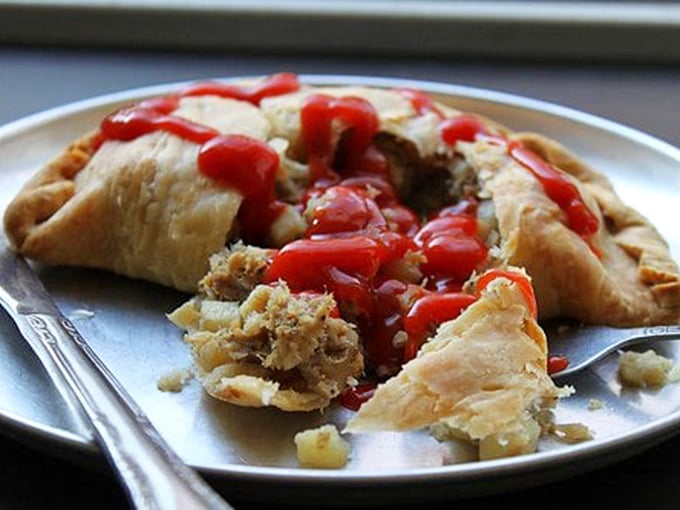Ketchup on a pasty? It's the UP's version of putting pineapple on pizza. Deliciously controversial!