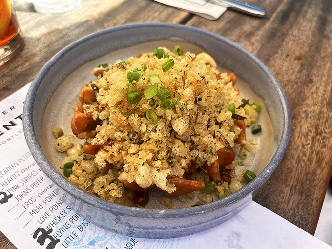 Scallop Waffle Yaki: Where breakfast meets dinner in a delicious dance. It's the culinary mash-up you never knew you needed!