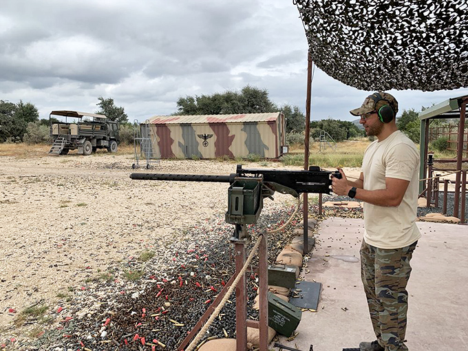 "Channeling your inner Rambo, with a side of safety first." Visitors can test their marksmanship skills under expert supervision at this outdoor range.