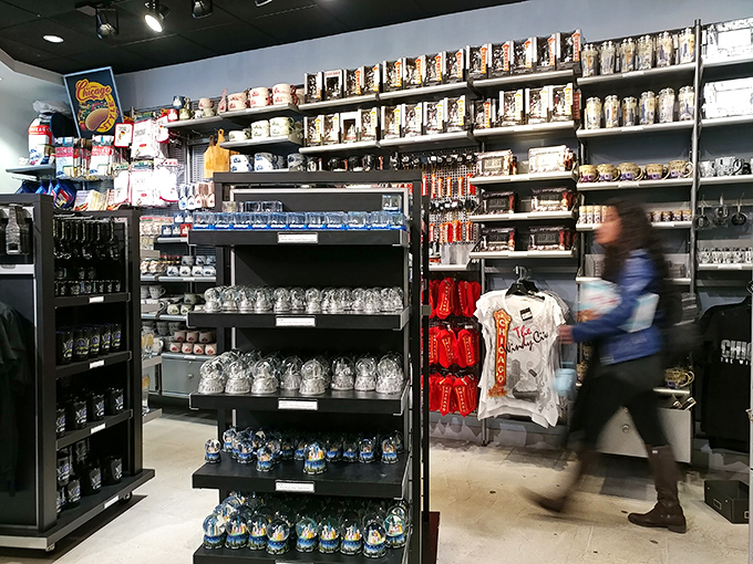 Shake these snow globes and watch mini Chicago blizzards swirl. It's all the charm of a Windy City winter, minus the frostbite.