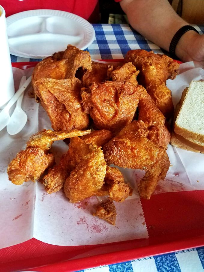 Behold, the crispiest constellation in the culinary universe! These golden-brown beauties are so perfectly spiced, they could make a fire-eater break a sweat.