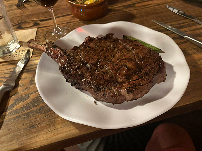 Now that's what I call a steak! This beauty could make a vegetarian reconsider their life choices. Sorry, kale, you've been replaced.