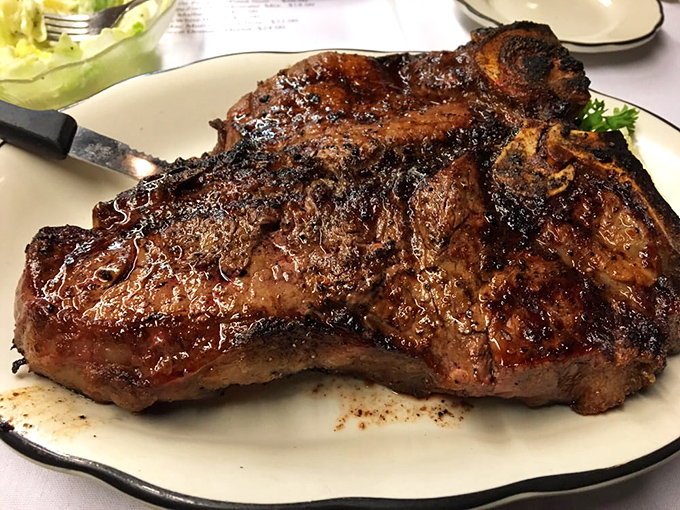 A steak so good, it might just propose to you! This char-grilled beauty is ready for a long-term relationship with your palate.