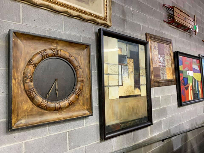 Wall-to-wall inspiration! This gallery of pre-loved art proves that one person's "meh" is another's Monet. Find your next conversation starter here!