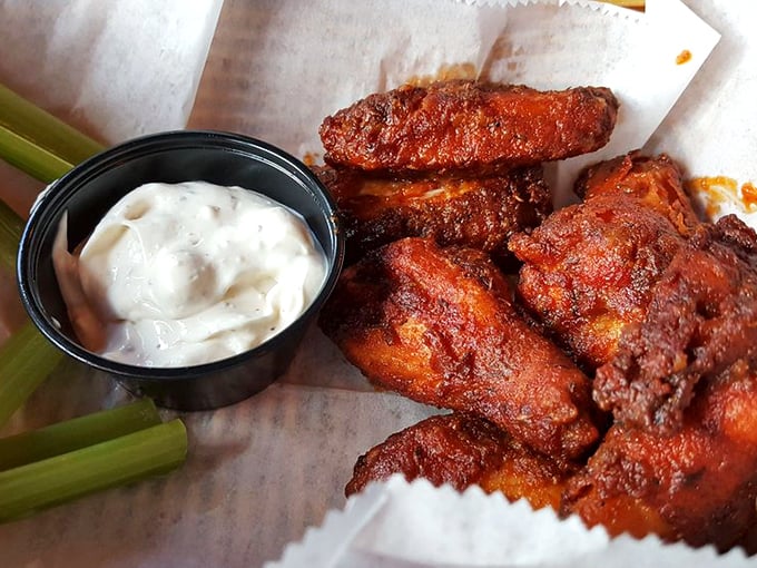 These wings are so hot, they could melt the ice off Lake Mendota. Grab a cold one and prepare for a flavor adventure!