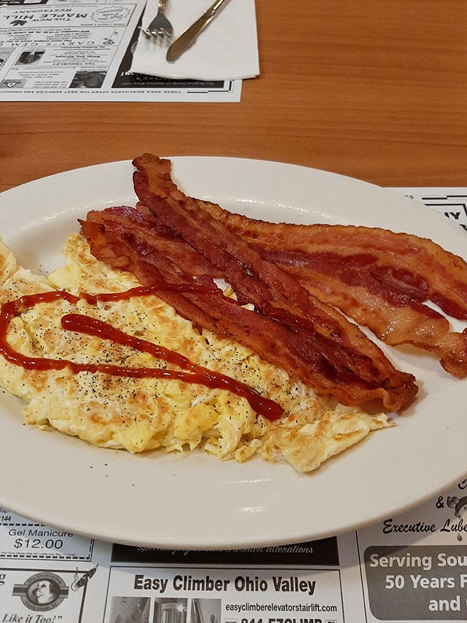 Bacon: nature's candy. These crispy strips are the reason alarm clocks were invented. Rise and shine, it's bacon time!