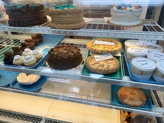 Feast your eyes on this baked bounty! From cakes to pies, it's a smorgasbord that would make even Mary Berry weak in the knees.