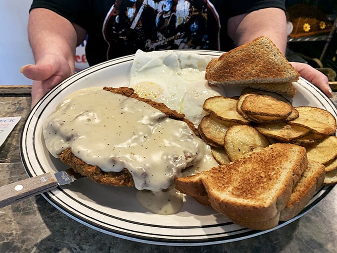 A tale of two plates: One's swimming in creamy mushroom heaven, the other's bringing the heat with a zesty tomato tango. Choose your own adventure!