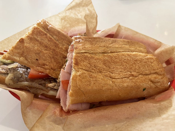 Hold onto your taste buds! This Cuban sandwich is layered like a telenovela plot, but way more satisfying in the end.