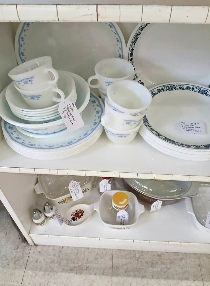 Dish duty never looked so good! These vintage plates and cups are ready to graduate from wall flowers to table talk starters.
