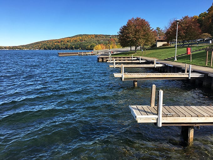 Dock-tastic! These wooden platforms are your gateway to aquatic adventures. Just add sunscreen and a sense of wonder.